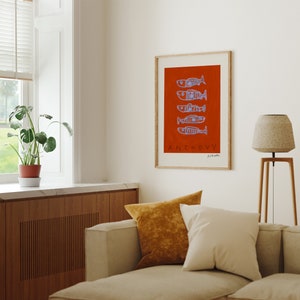 Anchovy, Fine Art Print by E. Christine- Modern Art - Etsy