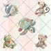 Vintage Patchwork Animal Plushies CLIPART - (NOT Patterns): Retro ...