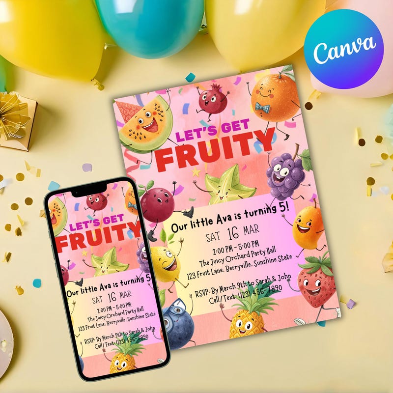 Fruit Theme - Etsy