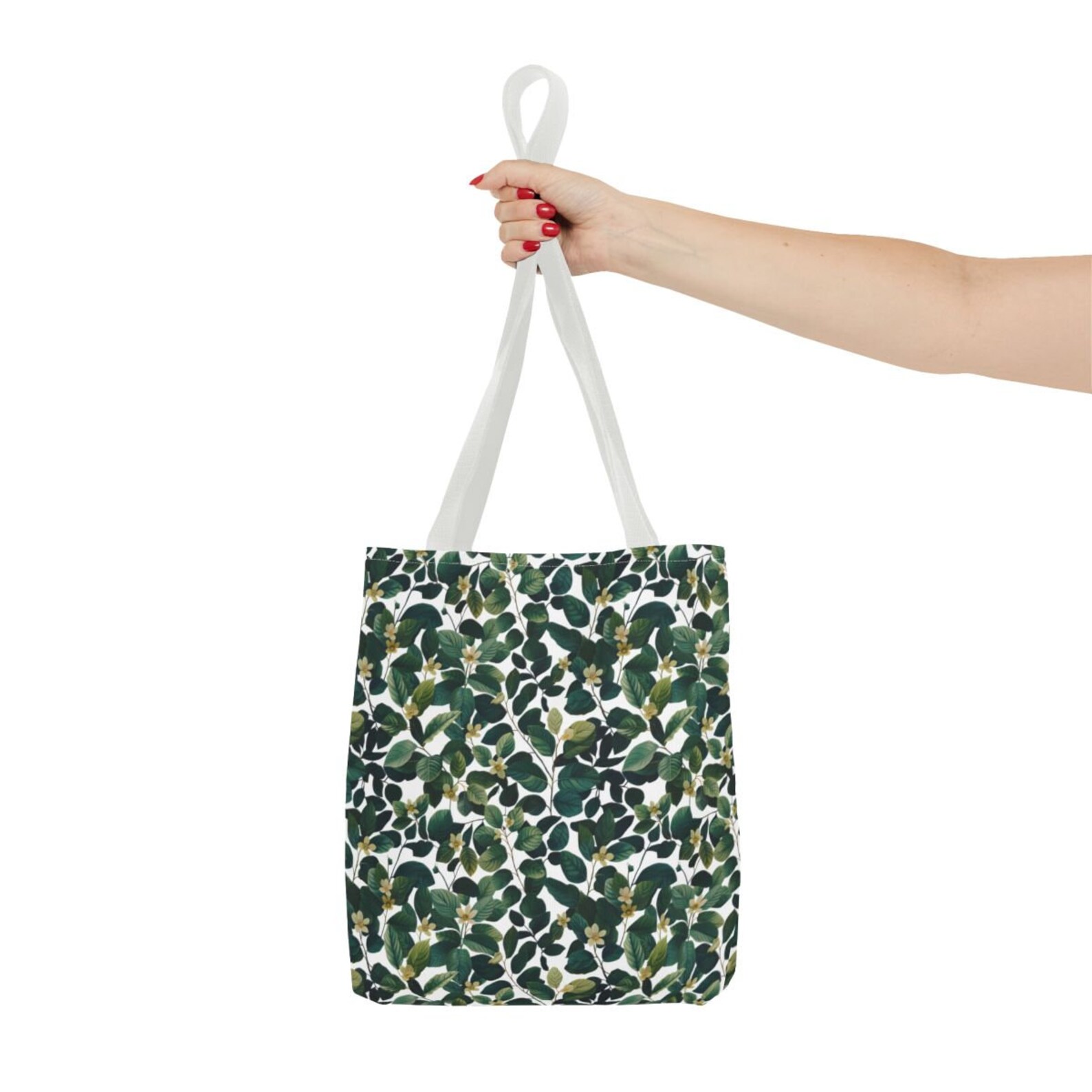Cottagecore Fall Tote Bag Botanical Leaves Shopping Bag Forestcore ...