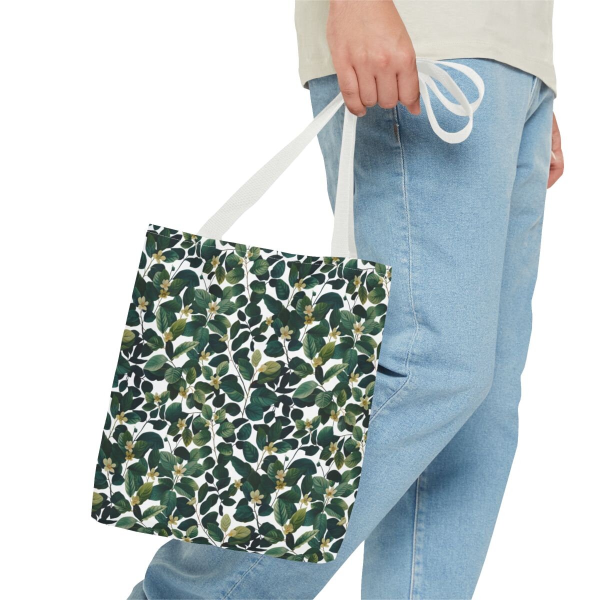 Cottagecore Fall Tote Bag Botanical Leaves Shopping Bag Forestcore ...