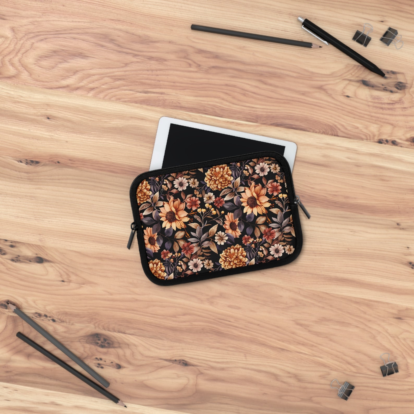 Cottagecore Laptop Sleeve Boho Computer Case Floral Mcbook Cover ...
