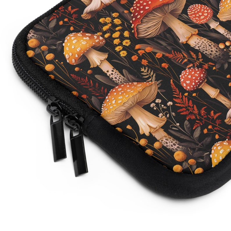 Cottagecore Laptop Sleeve Magic Mushroom Computer Case Womens Laptop ...