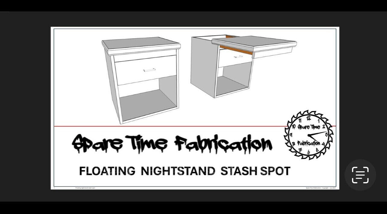 Floating Nightstand Stash Spot - Etsy