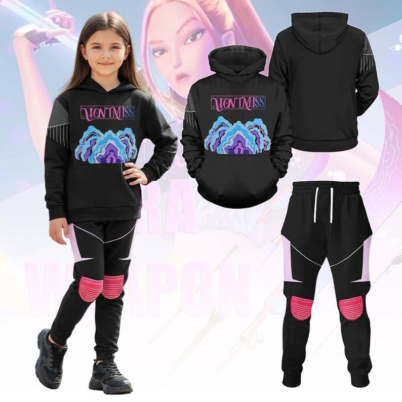 Mira Kpop Demon Hunter Inspired Cosplay Outfit, Girl Group Stage ...