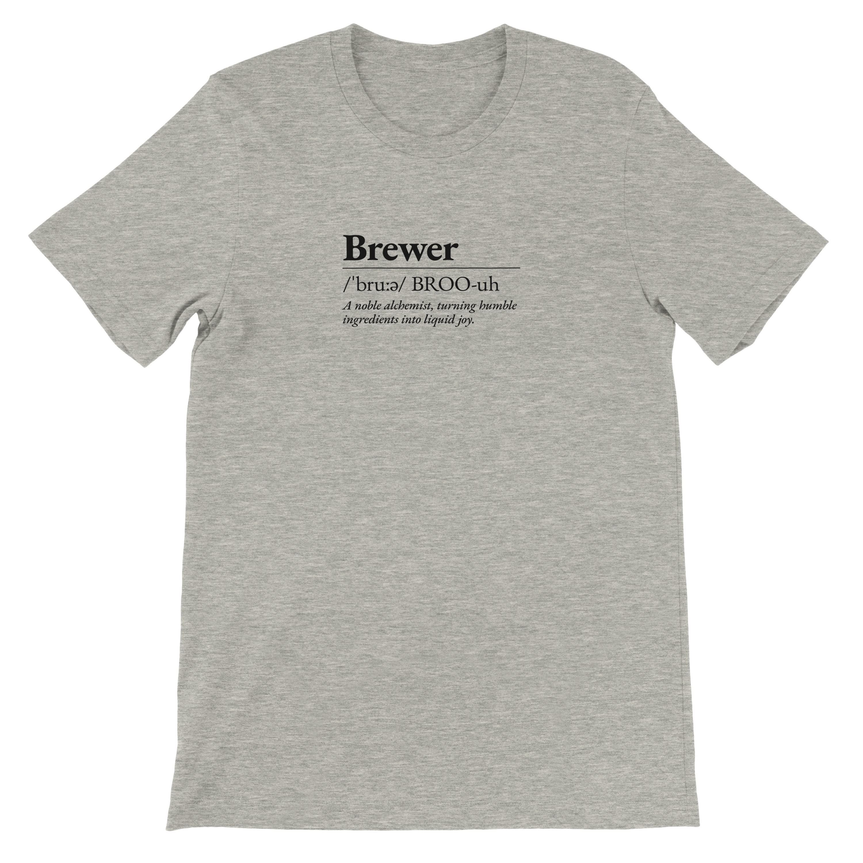 Brewer T-shirt | Dictionary Inspired Shirt | Word Lover Gift | Beer ...