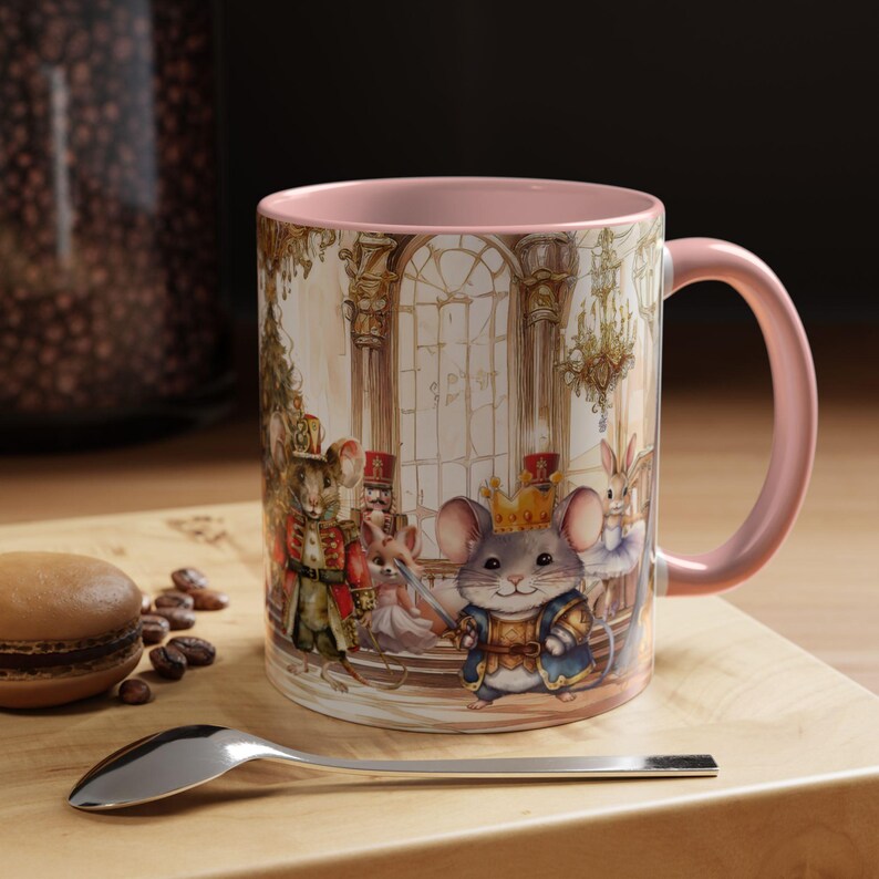 The Enchanted Nutcracker Ceramic Mug | Christmas Ballet Mug | 11oz Coffee Tea Cup | Holiday Gift ...