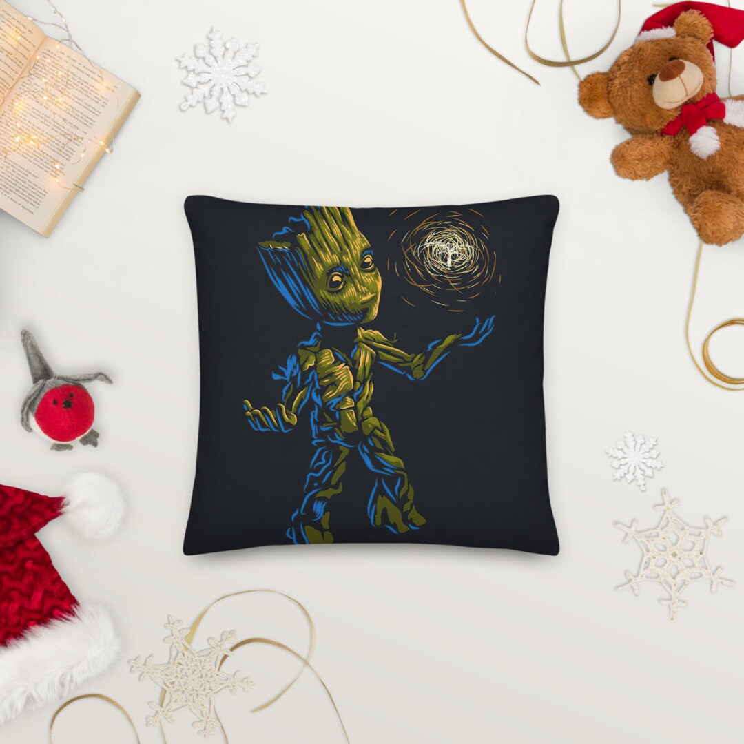 Cute Baby Groot Pillow - Etsy