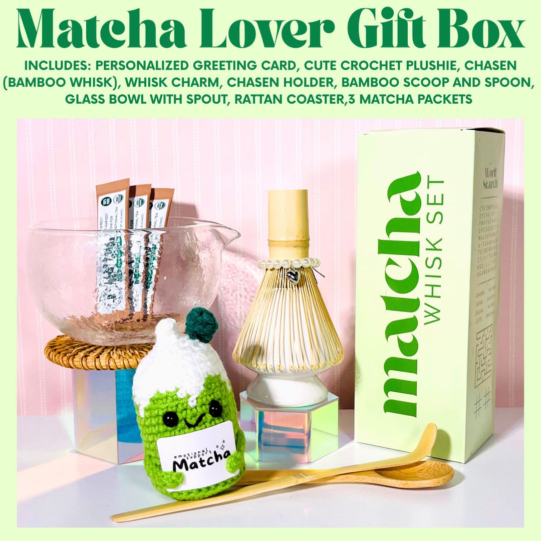 Matcha Tea Gift Set Traditional Matcha Starter Kit Complete Box Gift ...