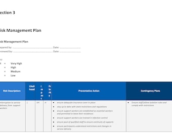 Change Management Plan word PMI APM PRINCE2 - Etsy