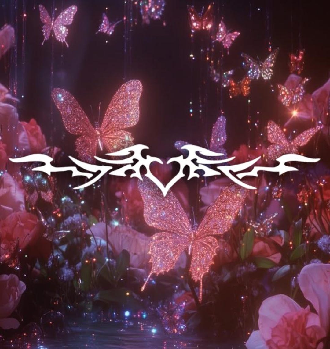 Y2K Heart Tramp Stamp Car Sticker Decal | Bumper Sticker | Vinyl Decal ...