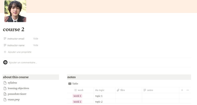 BTS Student Dashboard Notion Template - Etsy