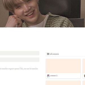 BTS Student Dashboard Notion Template - Etsy