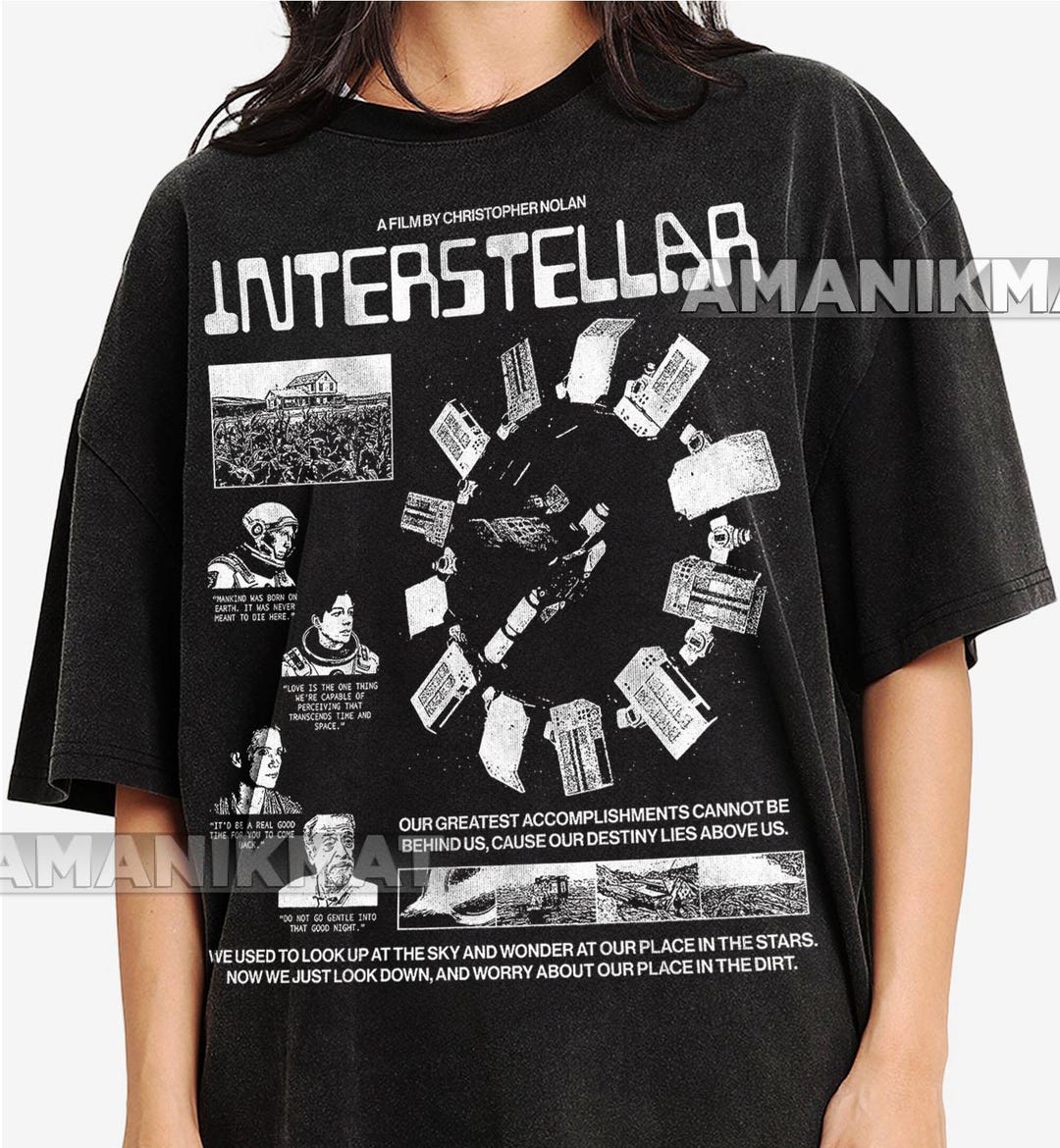 Interstellar Christopher Nolan Unisex Softstyle T-shirt - Etsy