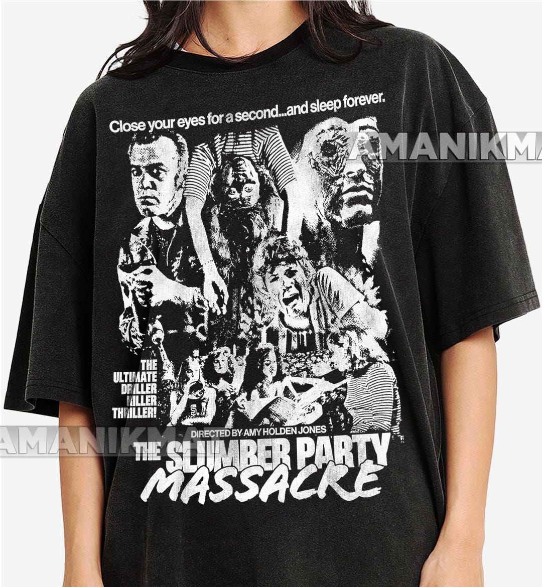 Slumber Party Massacre 1982 Horror Comedy Unisex Softstyle T-shirt - Etsy