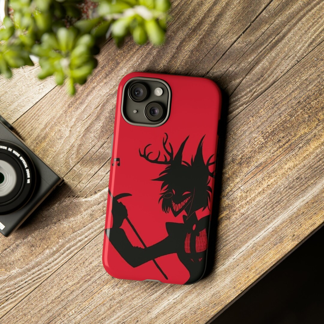 Alastor Phone Case Alastor Fan Art Alastor Phone Fanart Alastor Hazbin ...