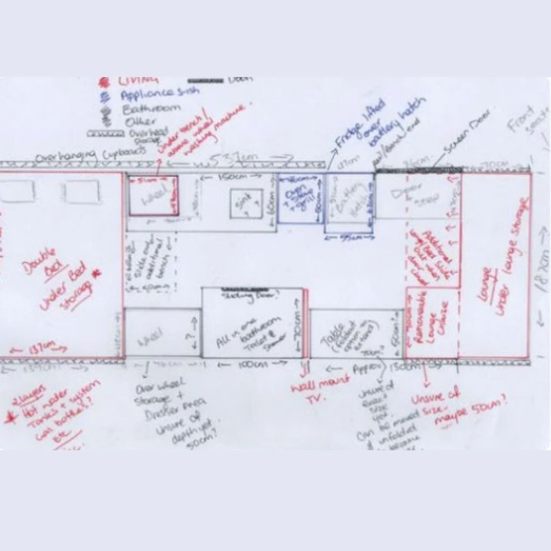 Portable Cabin House Plan,tiny Mobile Home,diy Caravan Plan ...