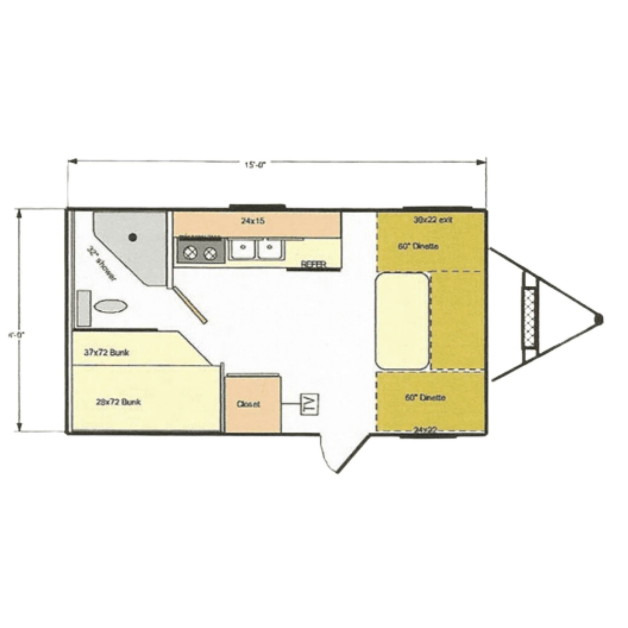 Portable Cabin House Plan,tiny Mobile Home,diy Caravan Plan ...