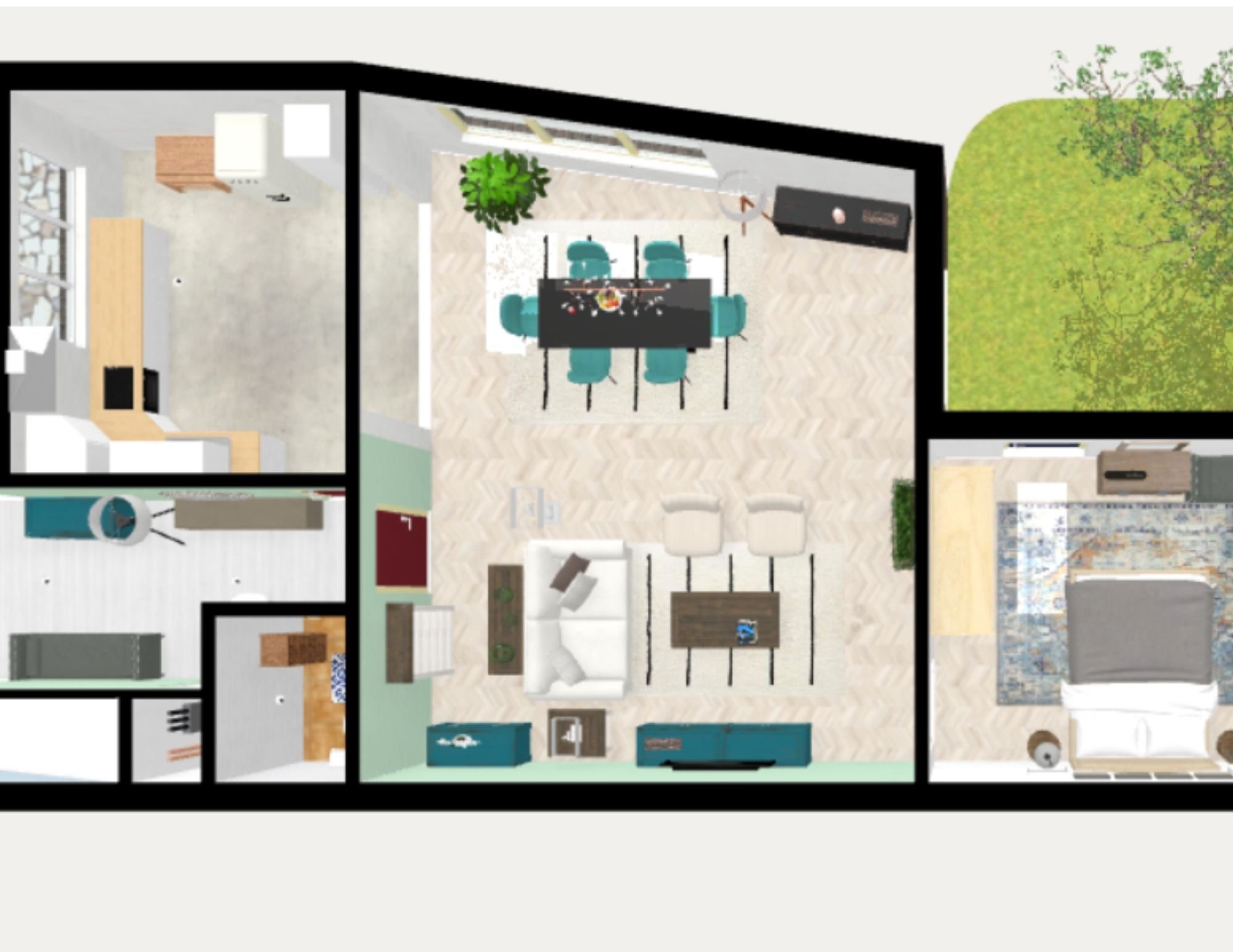 Interior Design,3d Floor Plan, 3D Site Map, 2d Plan Create From Paper ...