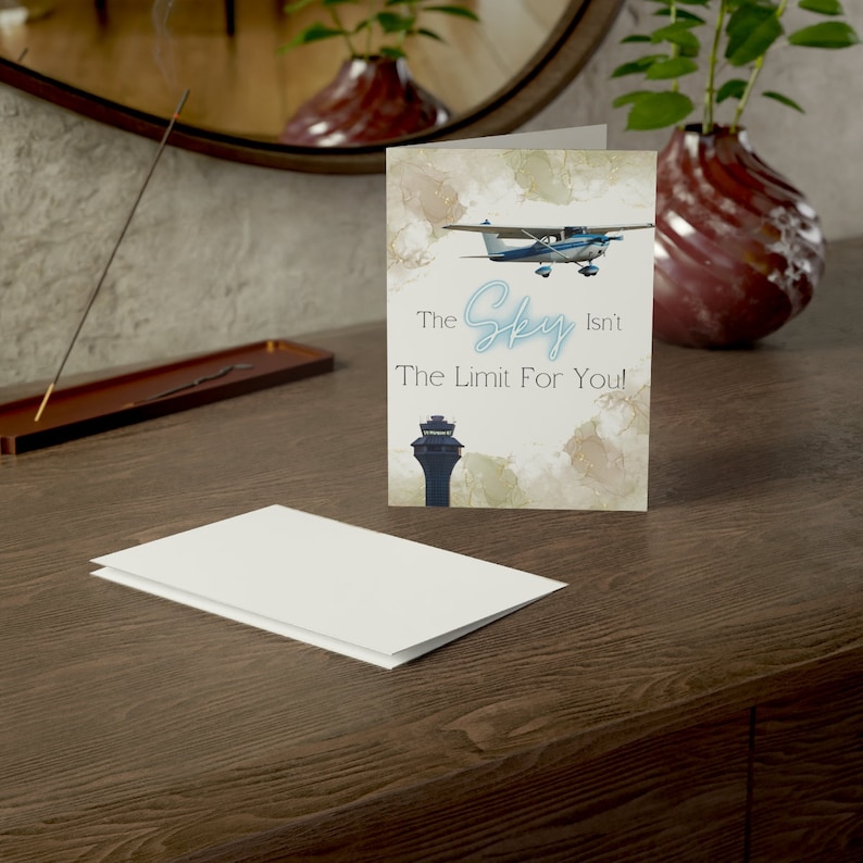Pilot Checkride Aviation Greeting Cards (1, 10, 30, and 50pcs) - Etsy