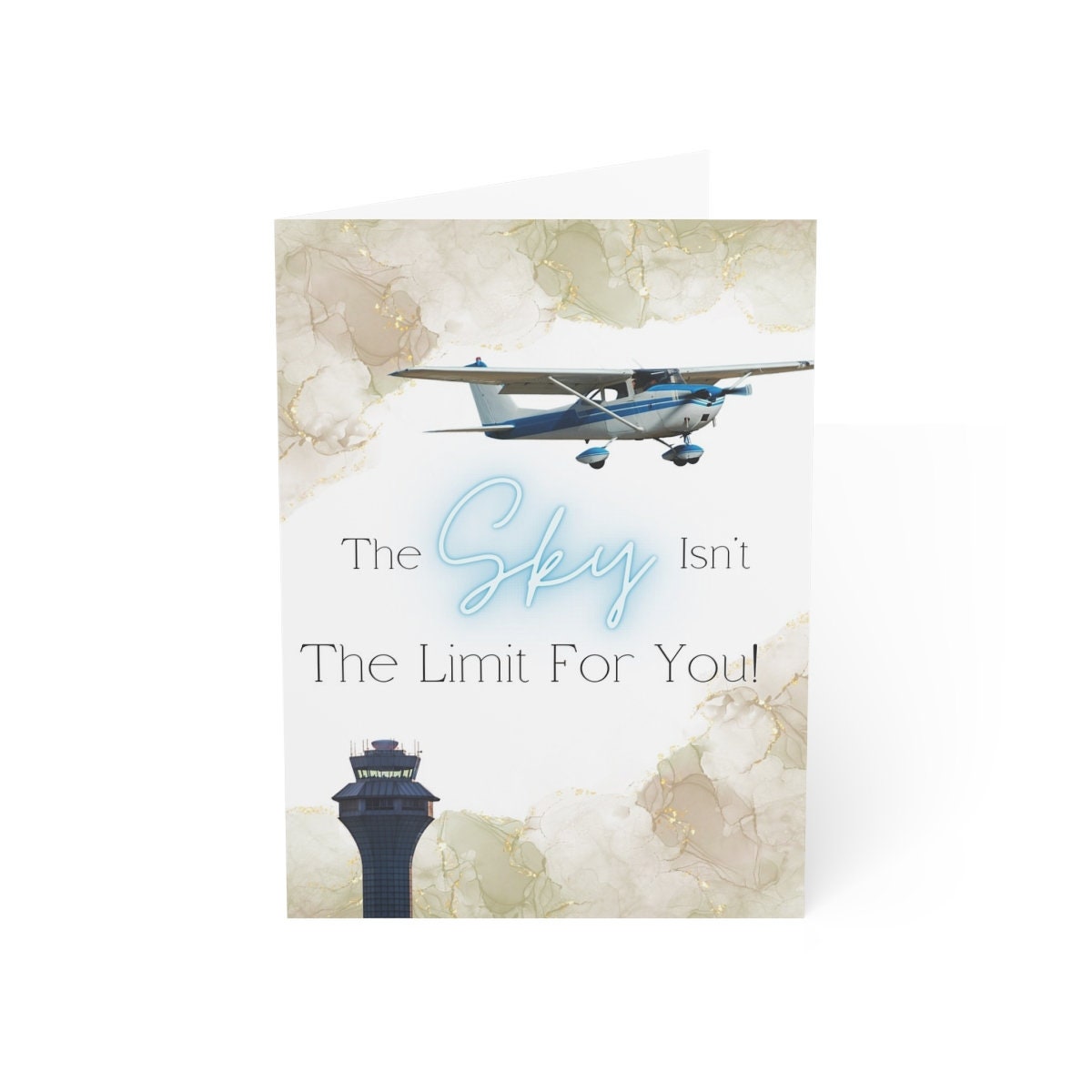 Pilot Checkride Aviation Greeting Cards (1, 10, 30, and 50pcs) - Etsy