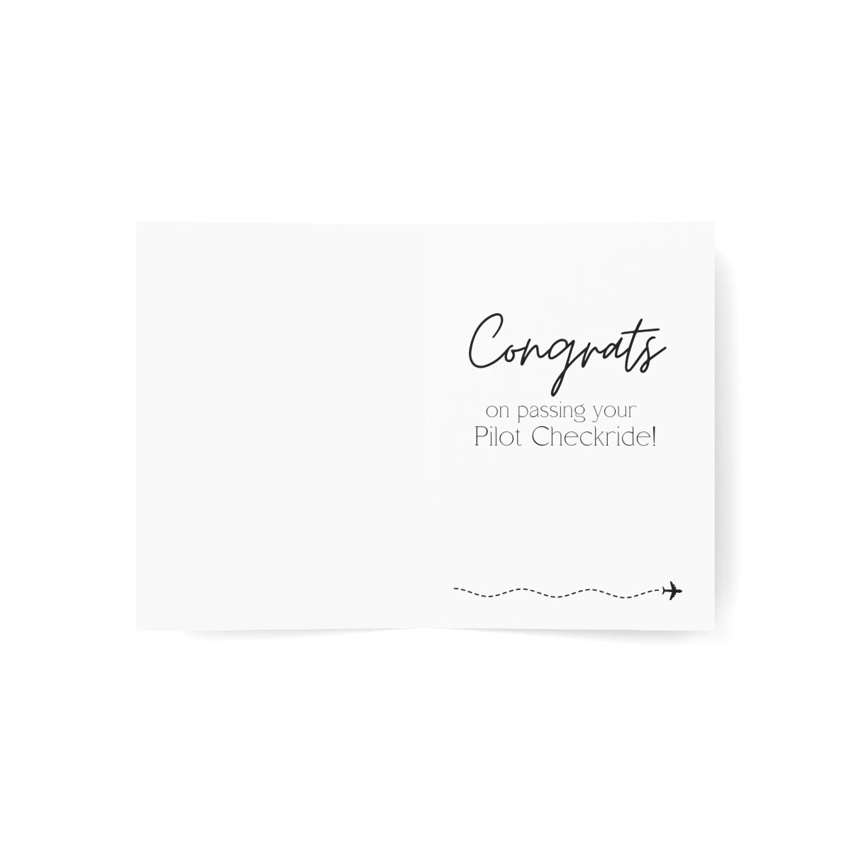 Pilot Checkride Aviation Greeting Cards (1, 10, 30, and 50pcs) - Etsy