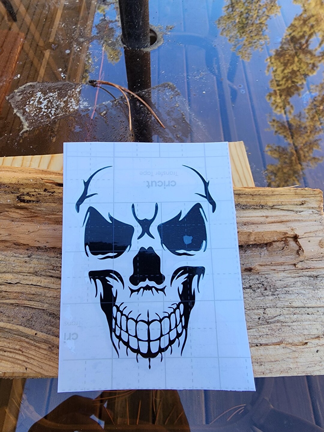 Skull Decals / Angry Skulls / Holiday / Halloween / Vinyl / Decals ...