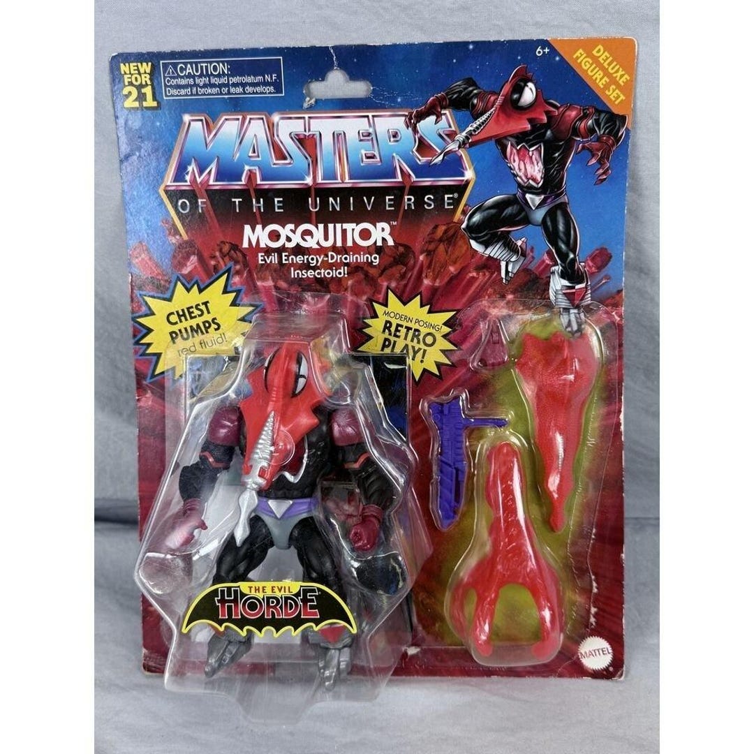Masters of the Universe Origins Mosquitor Evil Horde Deluxe Figure Set ...