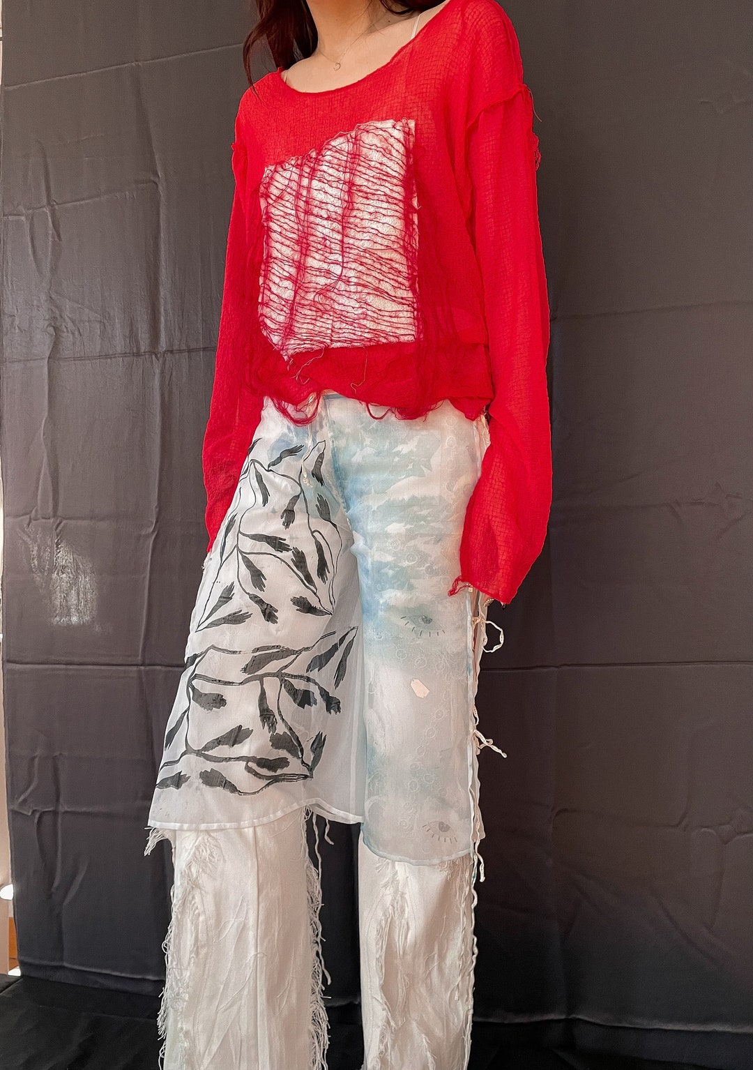 Transparent Pants/ Seethrough Pants / Gender-neutral Transparent Pants ...