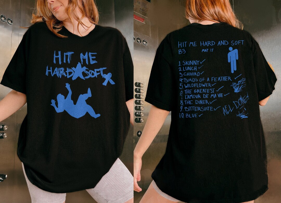 Hit Me Hard and Soft Shirt, Billie Track List Shirt, New Album Shirt ...