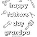 Printable Fathers Day Coloring Pages for Grandpa Bundle, Fathers Day ...