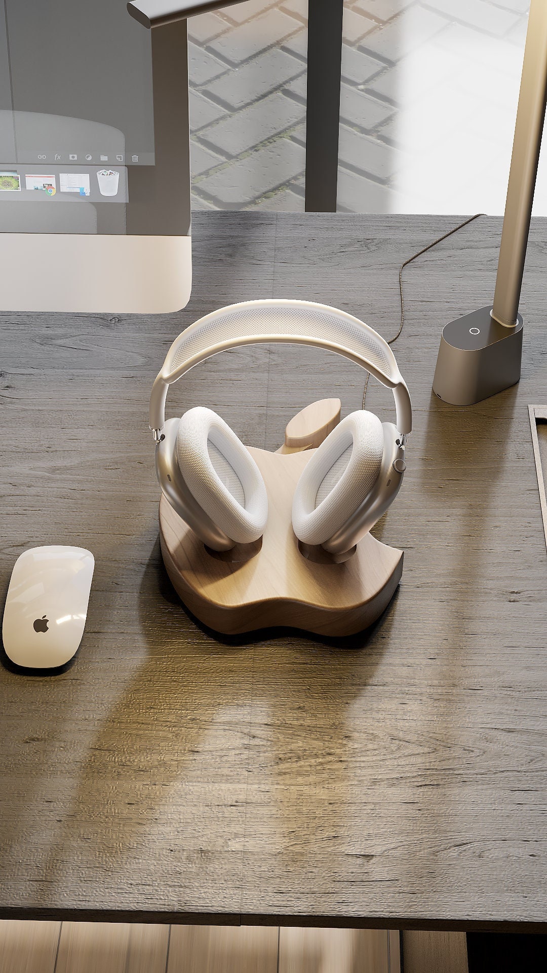 Airpods Max Wireless Magnetic Charging Dock Headphone Stand With ...