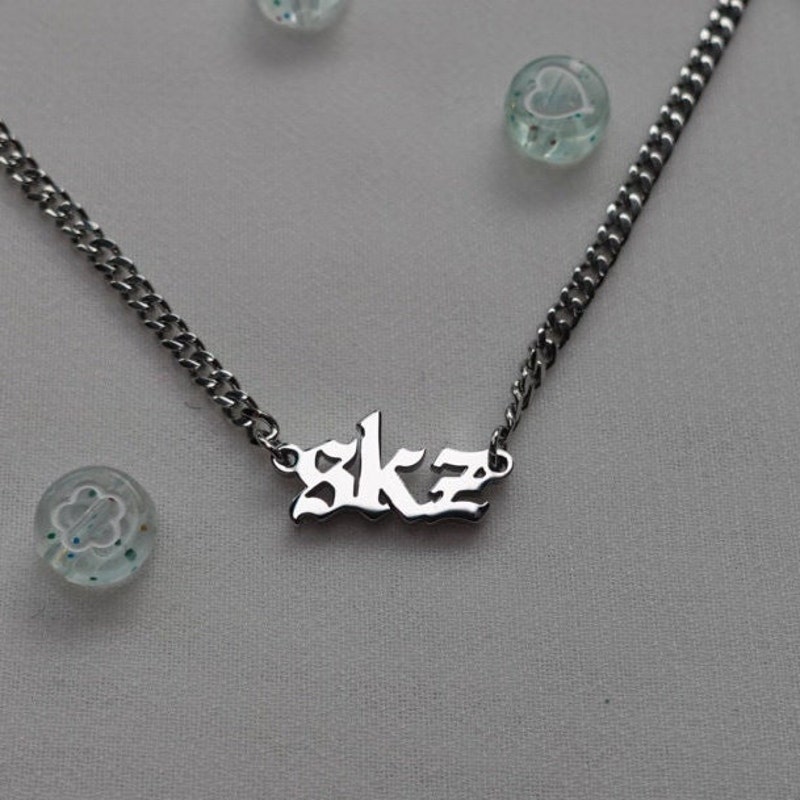 Skz Stainless Steel Necklace - Etsy UK