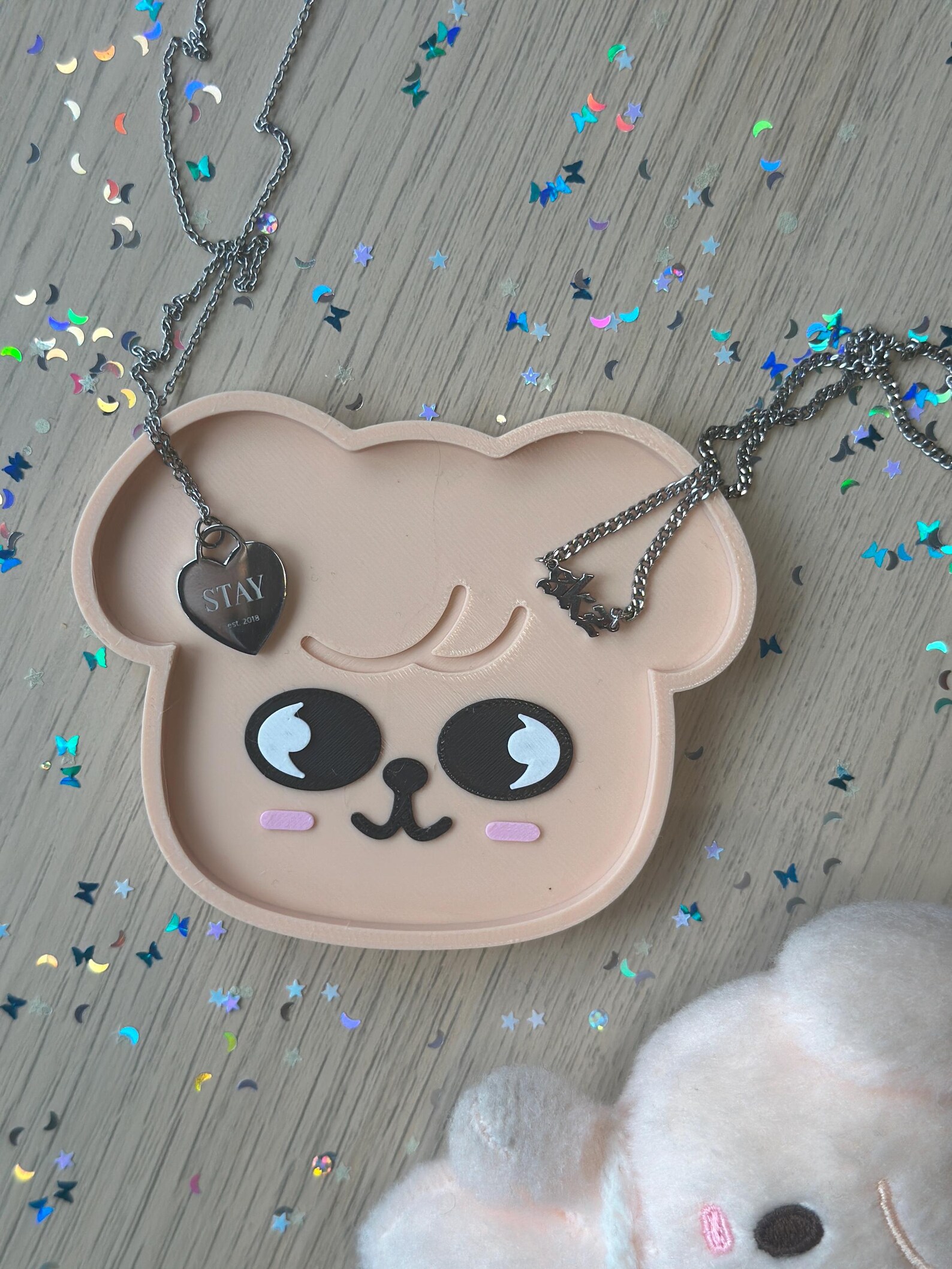 SKZOO Trinket Tray | Skz Jewellery Stray Kids Merch Felix Han Hyunjin ...