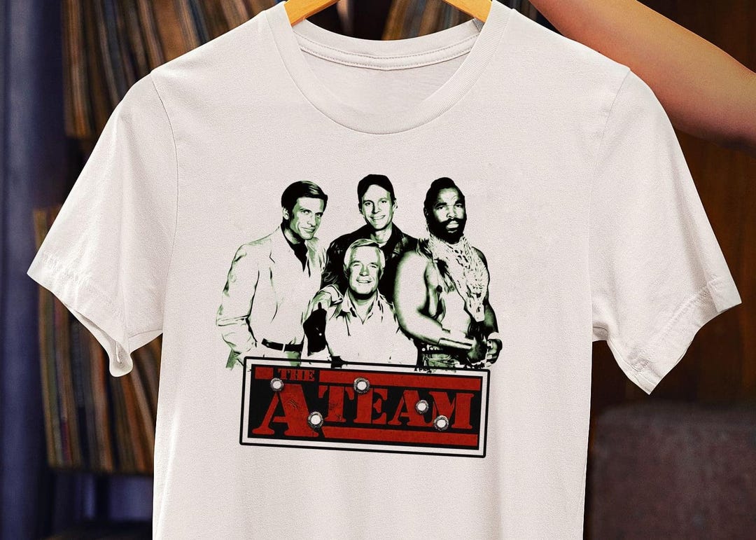 The A-team T-shirt, 80s TV Show Tee, Classic Action Series Fan Gift ...