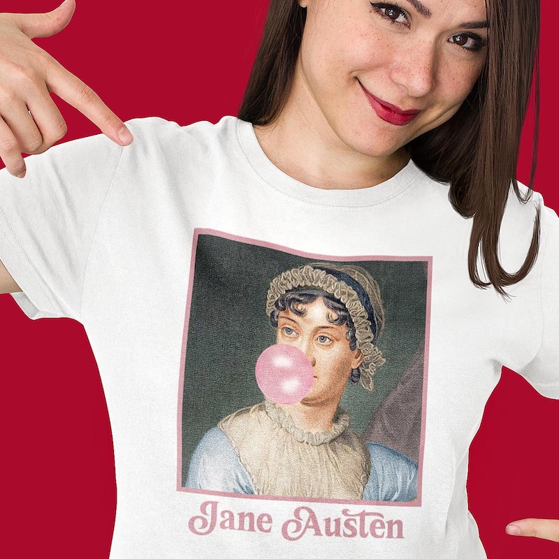Jane Austen T Shirt - Etsy