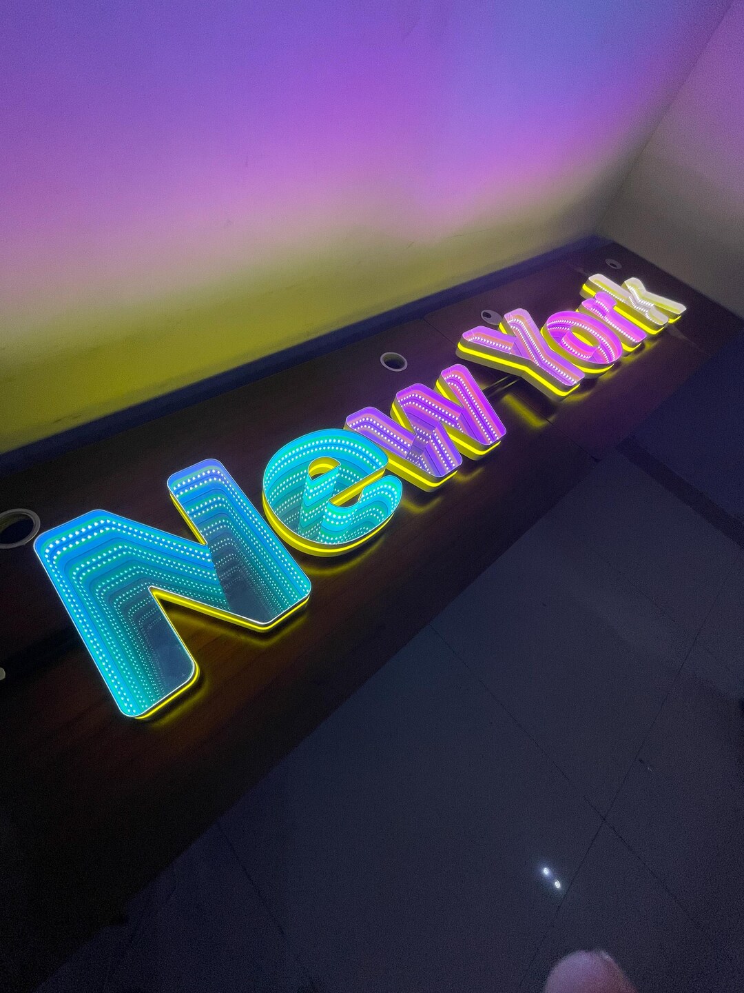 Infinity Mirror, LED Infinity Mirror Sign, Custom Infinity Mirrors ...