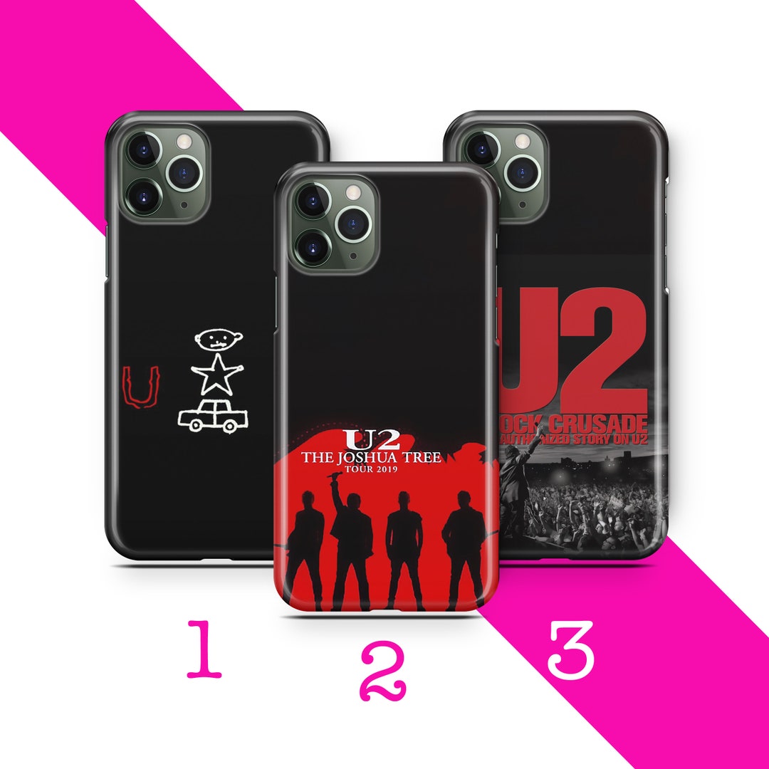 U2 6 Phone Case for Apple iPhone 11 12 13 14 15 16 E 17 Air PRO Plus ...