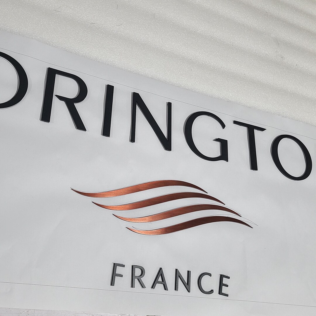 Attractive Copper Sign Letters, Flat Cut Metal Letters, Stainless Steel ...