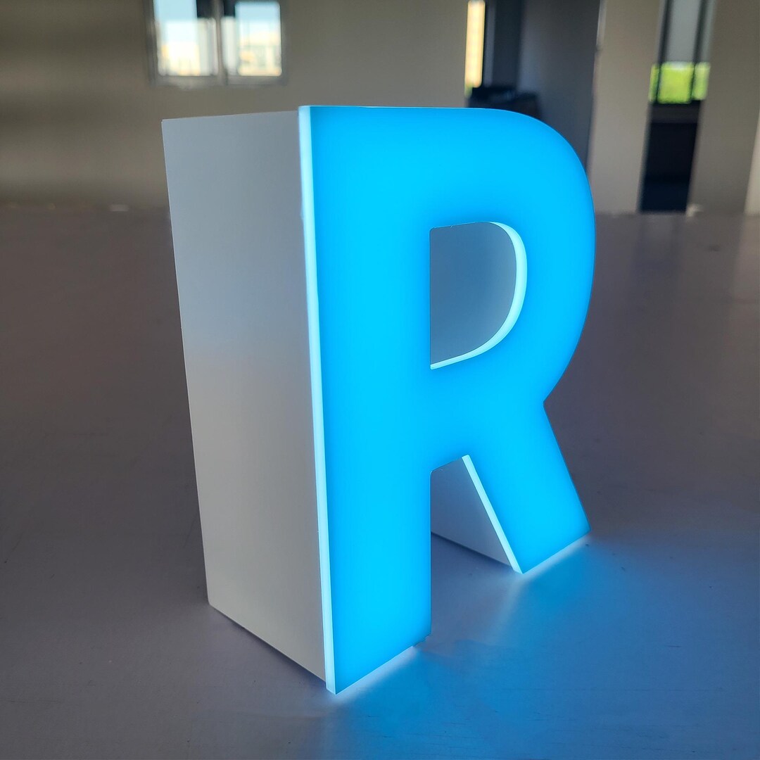 Custom LED Store Sign,outdoor Led Sign, Custom Frontlit Sign, Wall Logo ...