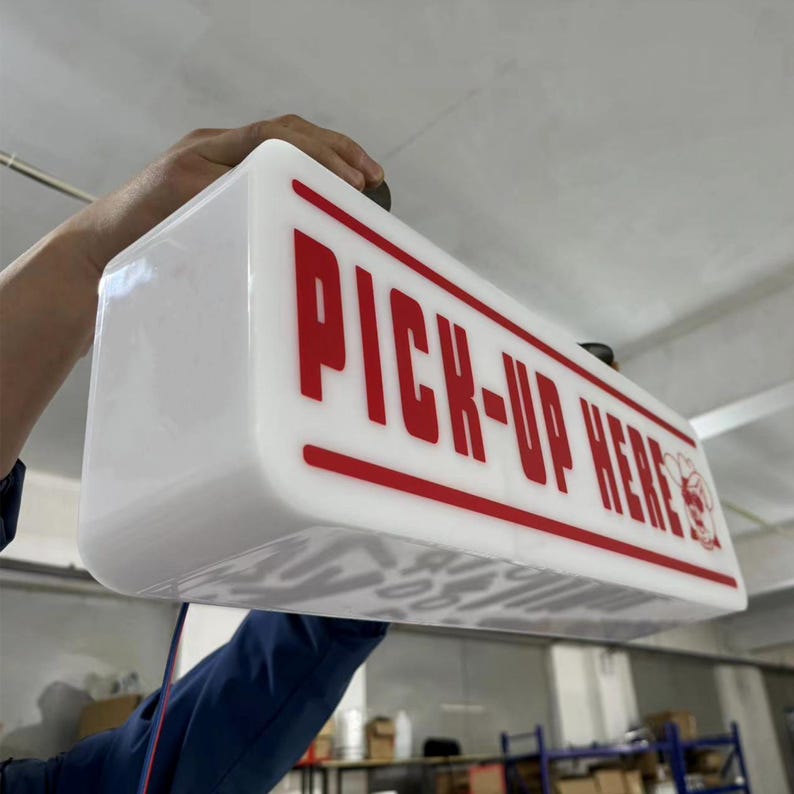 Custom Business Light Box Signboard,custom LED Full-lit Acrylic Light ...