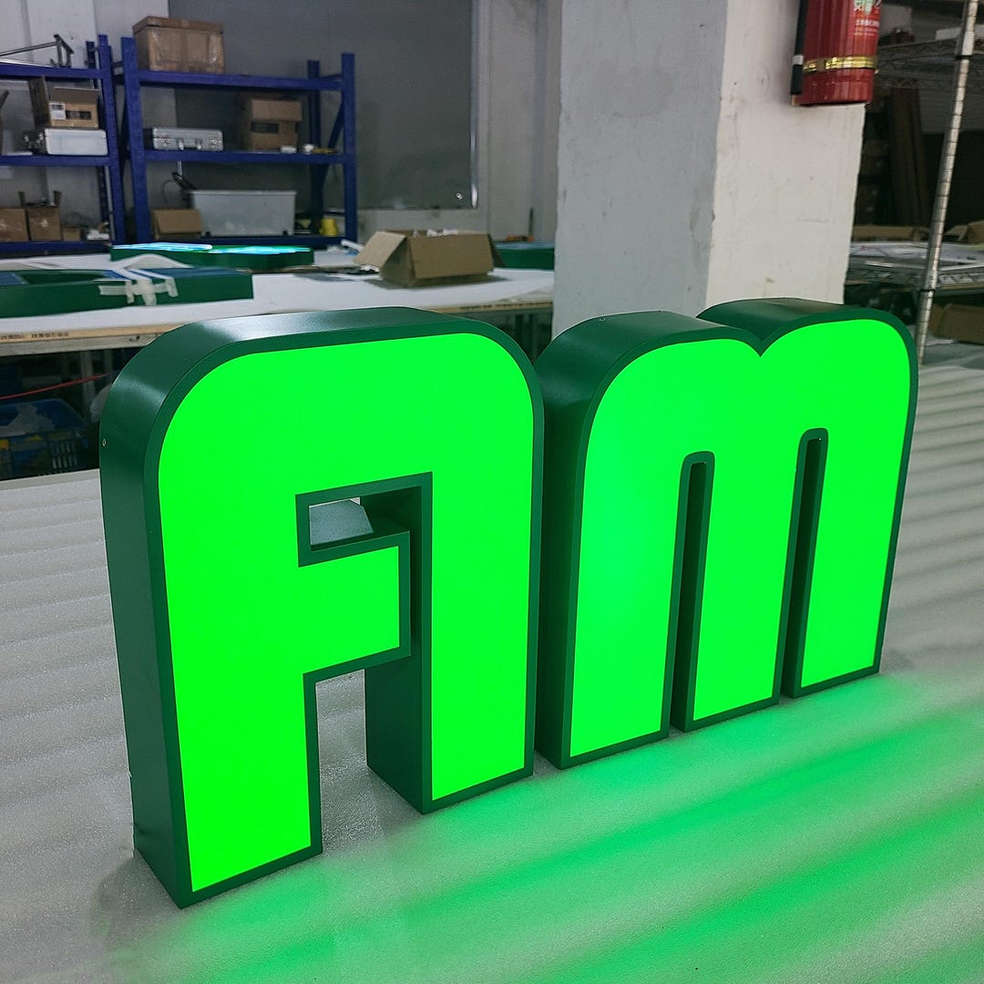 LED Channel Letter,outdoor Front Illuminated Signs,ul Certification ...