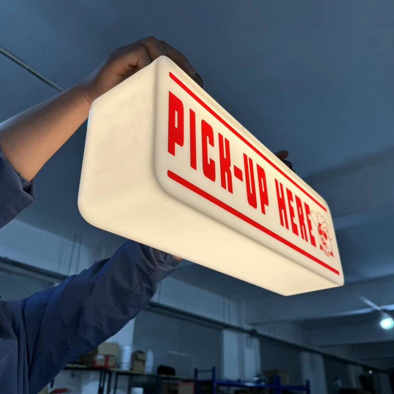 Custom Business Light Box Signboard,custom LED Full-lit Acrylic Light ...