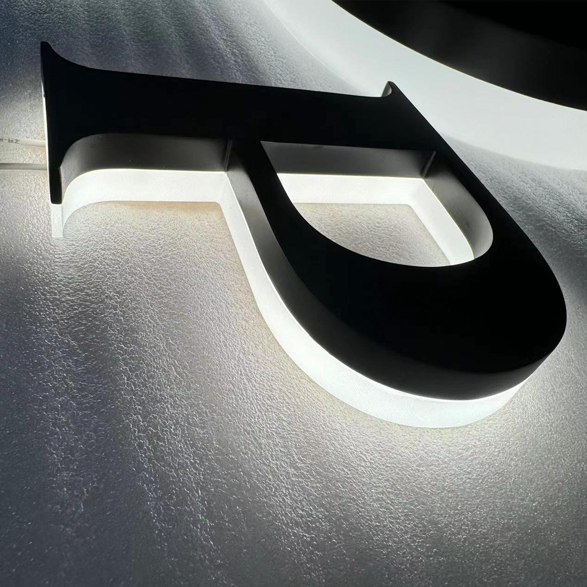 Custom Storefront Sign, Channel Letters,3d Front Lit Letters, Metal ...