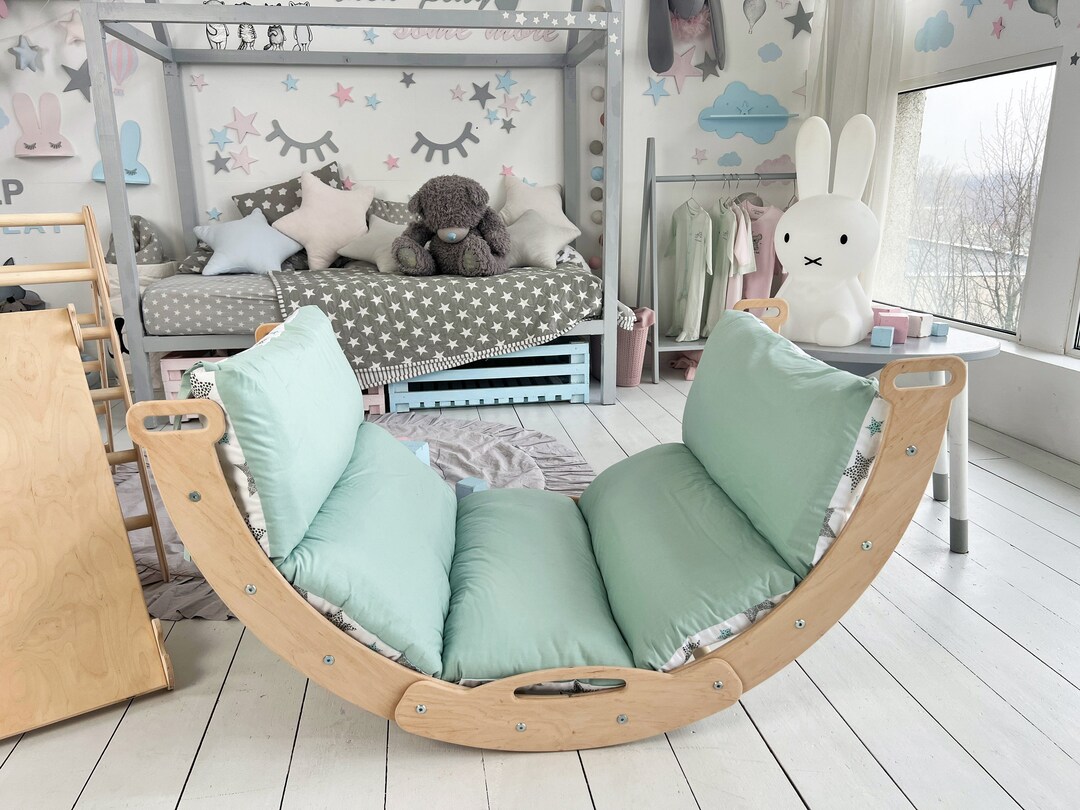 Wood Climing Arch, Wooden Toys for Kids, First Birthday Gift, Handmade ...