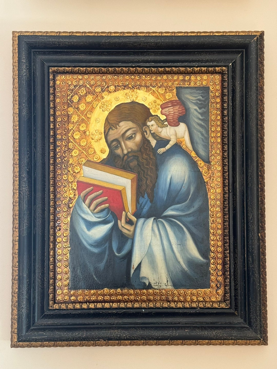 Jesus Christ Icon Deisis, Handmade Greek Orthodox Icon of Our Deesis ...