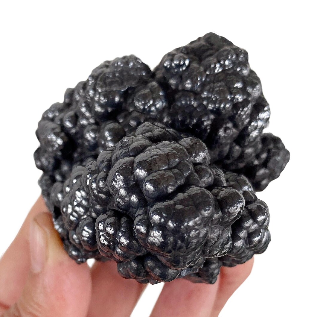 Polished Botryoidal Hematite,natural Stone From Morocco (220g) - Etsy
