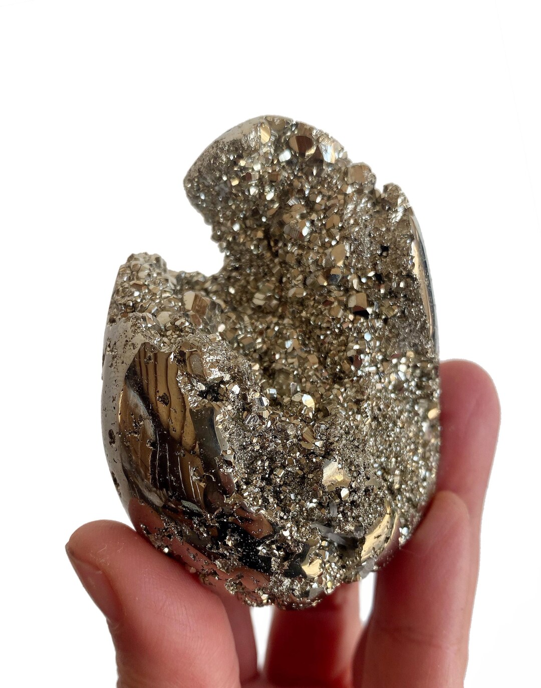 Peruvian Pyrite Free Form Crystal (216g) - Etsy