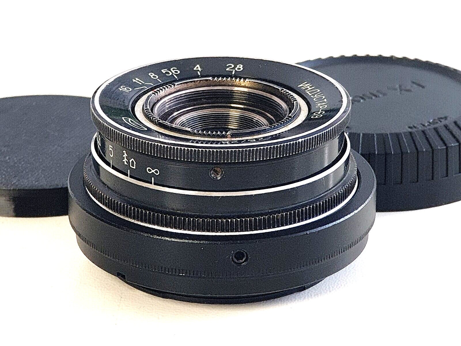 Industar-69 28mm F/2.8 USSR Wide Angle Pancake for Fuji FX, Infinity ...