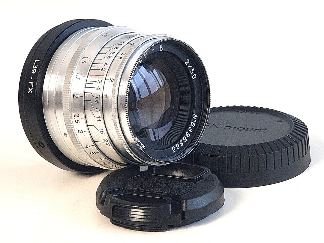 KMZ Jupiter-8 50mm F/2, Ussr Lens for Fuji FX, Fujifilm X Mount!!! SERVICED! - Etsy